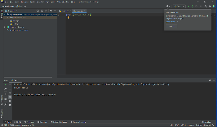 Chapter 2 - Installation of PyCharm on your Windows computer.